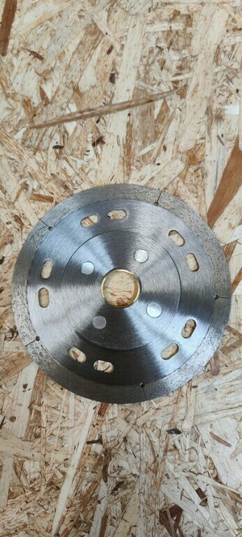 Диск алмазный по керамограниту Diamond Industrial Splinter 125x22,23x1 ...